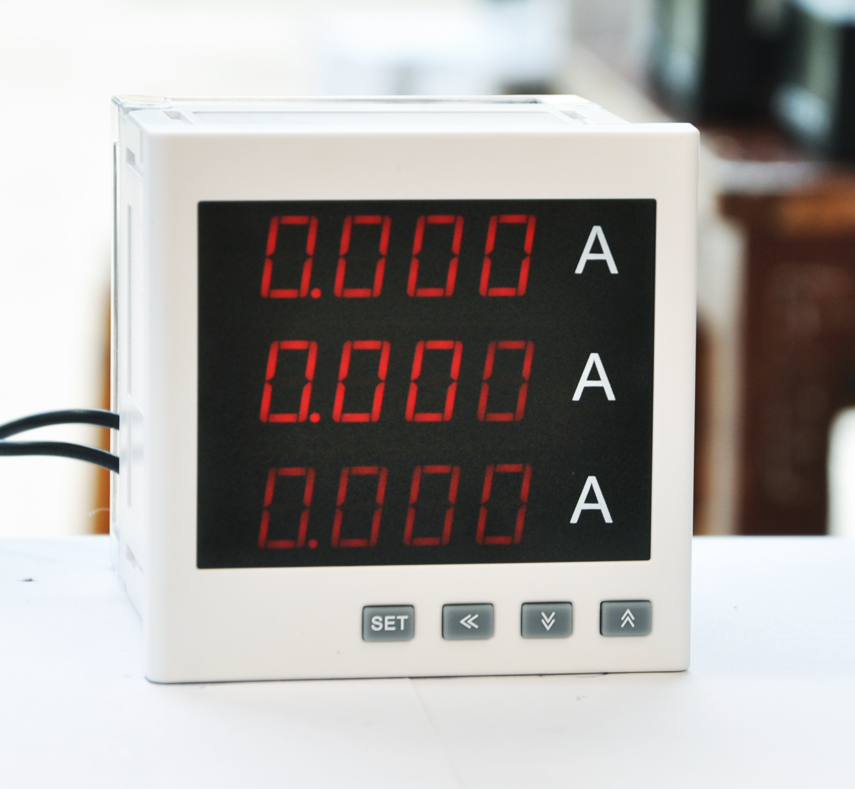 Mini 96*96 Three Phase Digital Panel Meter With 2 Channels Relay Output