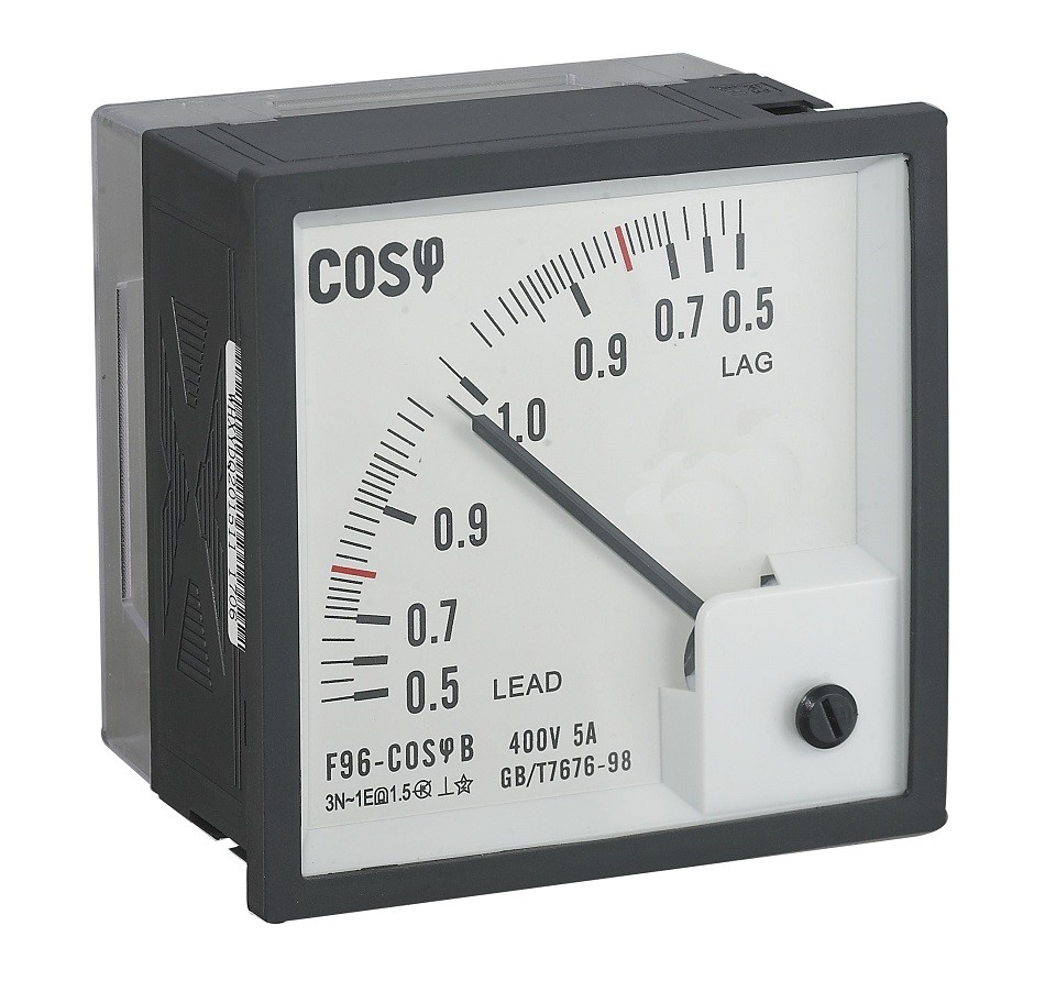 Single Phase Analog Power Factor Meter , Wdz96-Cosφ Power Factor ...